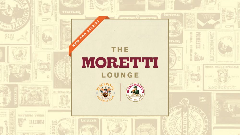 Seasiders Launch Moretti Lounge | Blackpool Football Club