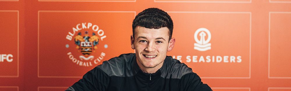 Jack Moore Signs Professional Contract | Blackpool Football Club
