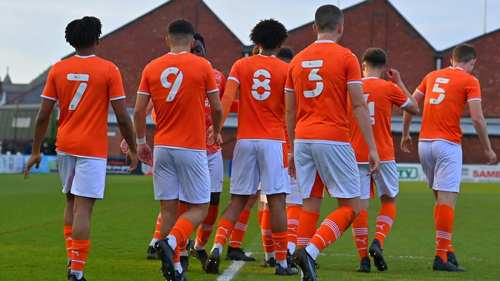 Blackpool XI In Action At AFC Blackpool | Blackpool Football Club